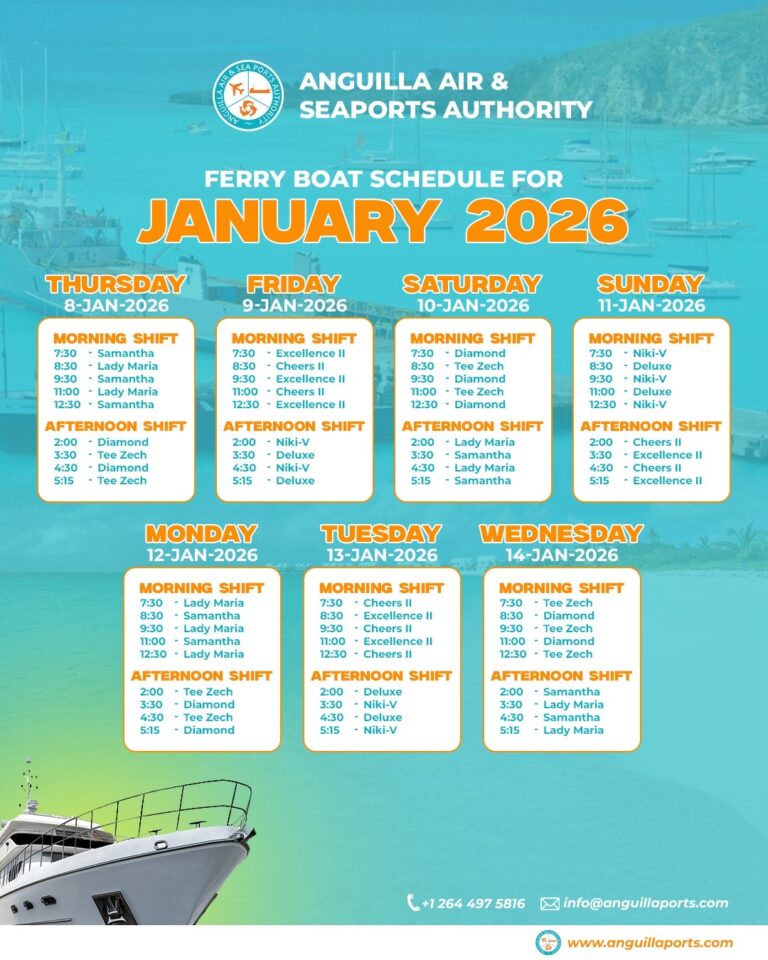 Blowing Point Ferry Terminal - Anguilla Air & Sea Ports Authority
